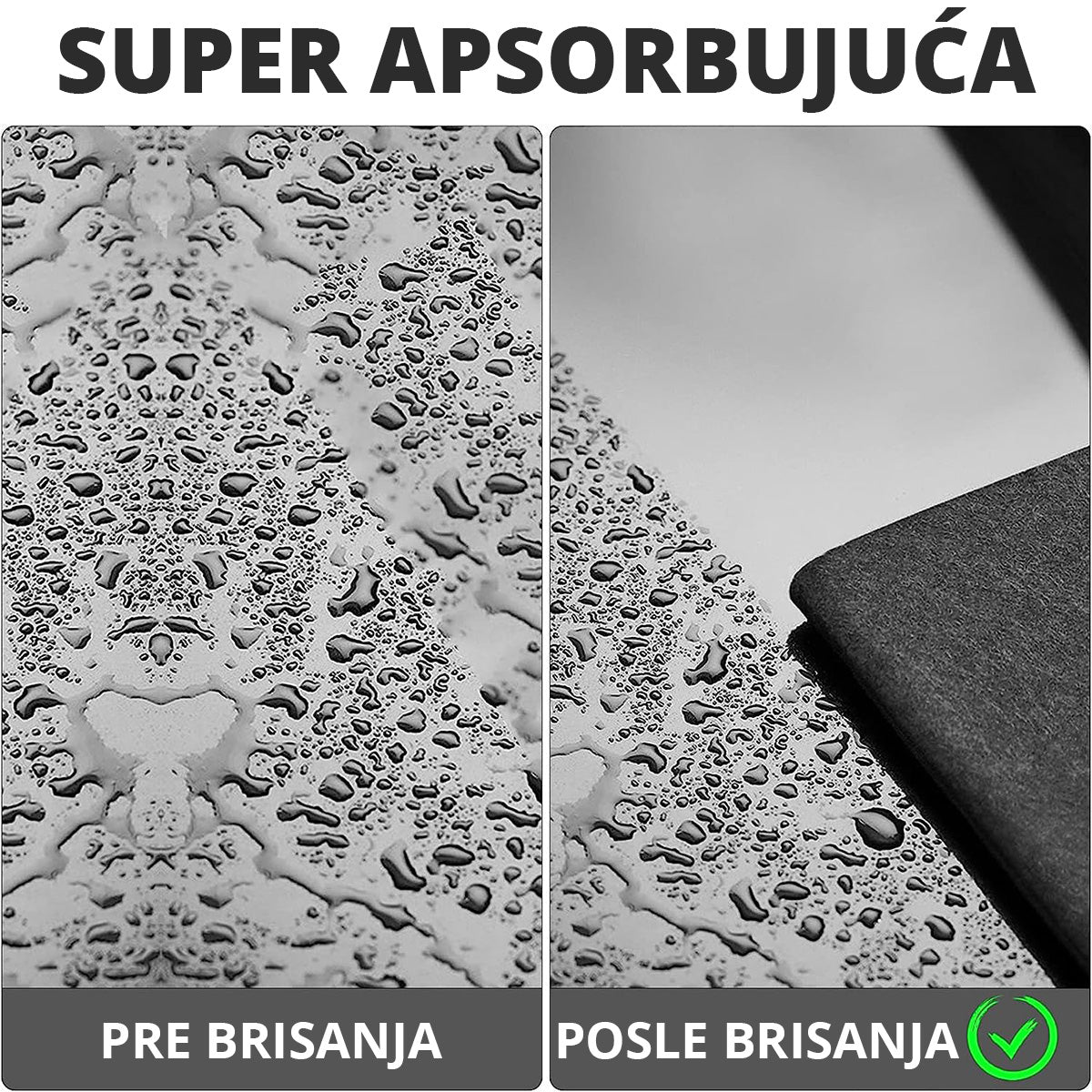 Čarobna Krpa Od Mikrofibera (set od 5 komada) – Solvio RS